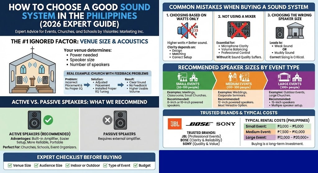 How to Choose a Good Sound System in the Philippines 2026 Expert Guide