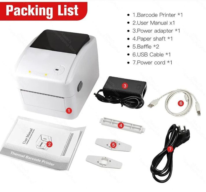 Xprinter XP-420B Thermal printer BLUETOOTH + USB Label Printer WIFI US