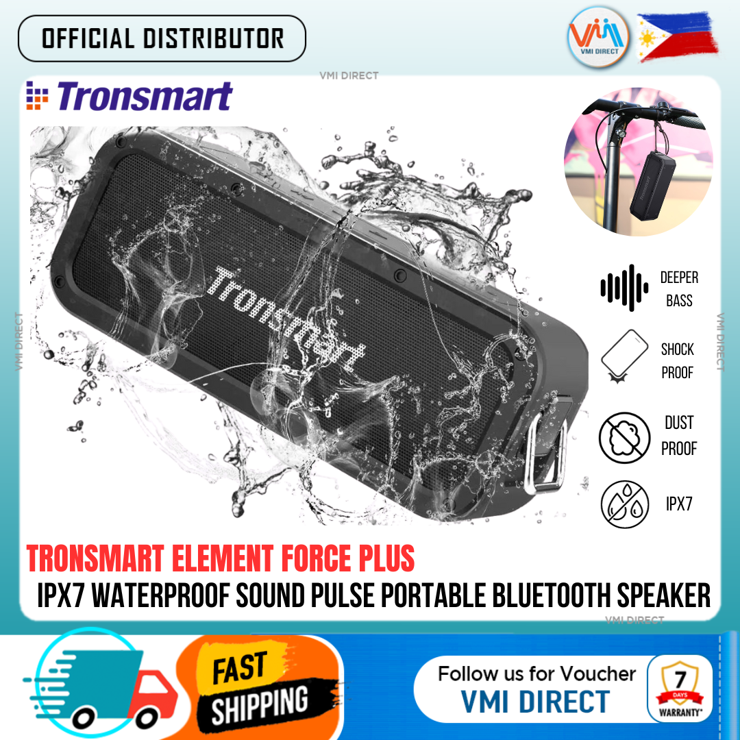 Tronsmart Element Force Plus SoundPulse® 40W Portable Bluetooth Speake ...
