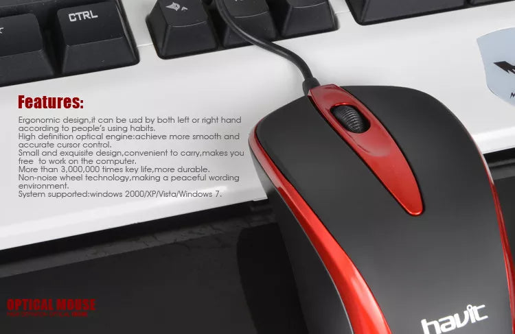 Havit MS675 Optical Mouse – VMIDirect