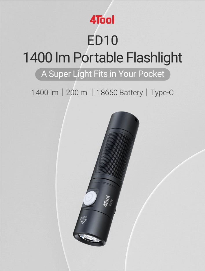 Nextorch ED10 EDC LED Flashlight Outdoor Rechargeable - VMI Direct ...